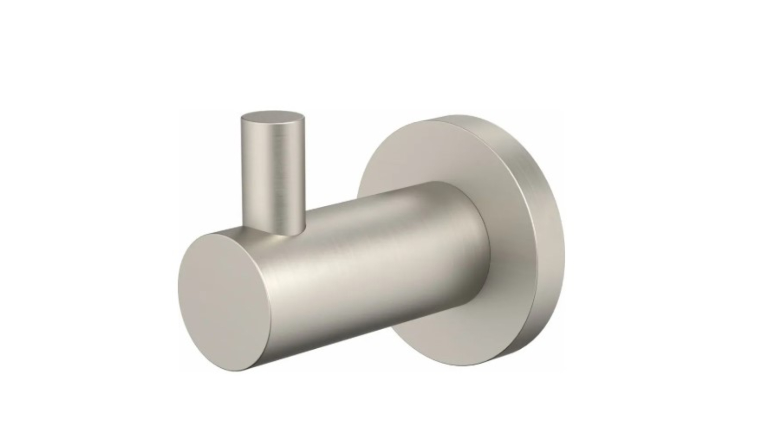 Caroma Liano II Robe Hook - Brushed Nickel | Harvey Norman