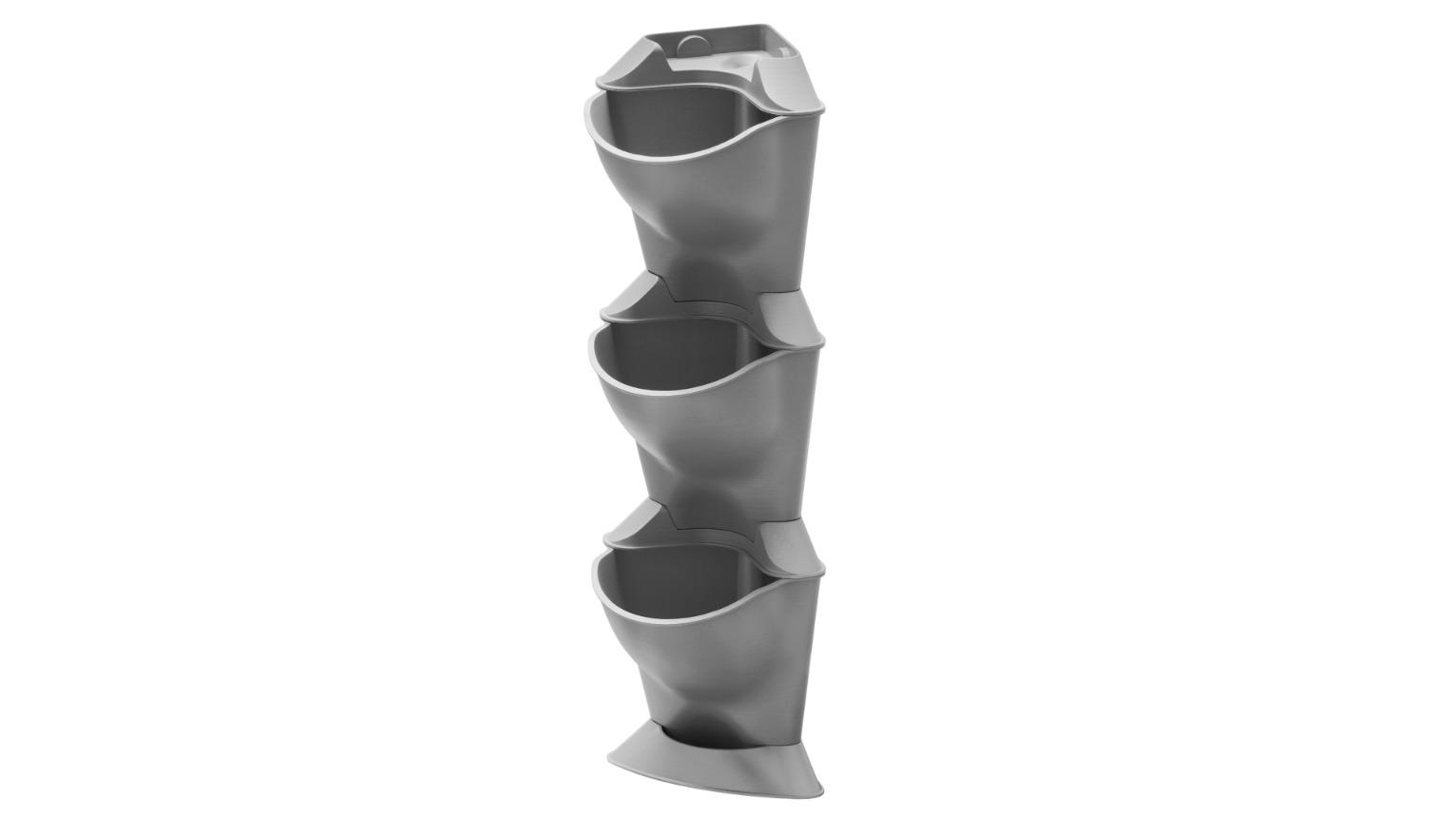 Gardena 13153-20 Modular 3 Pot Planter Basic Corner Set | Harvey Norman