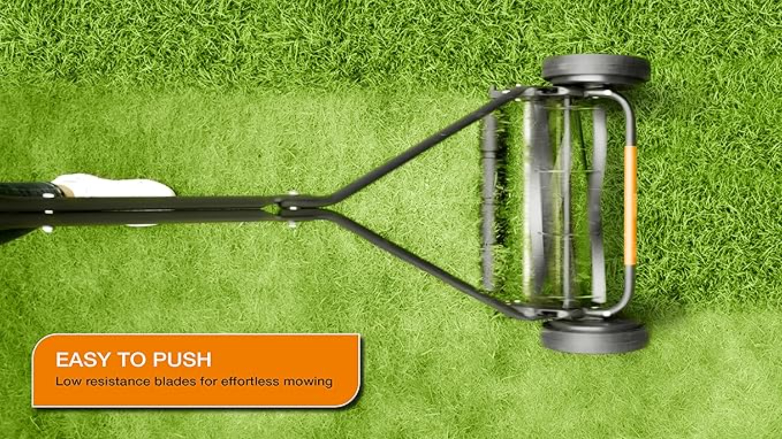 Gardena Flymo H400 Hand Push Lawn Mower | Harvey Norman