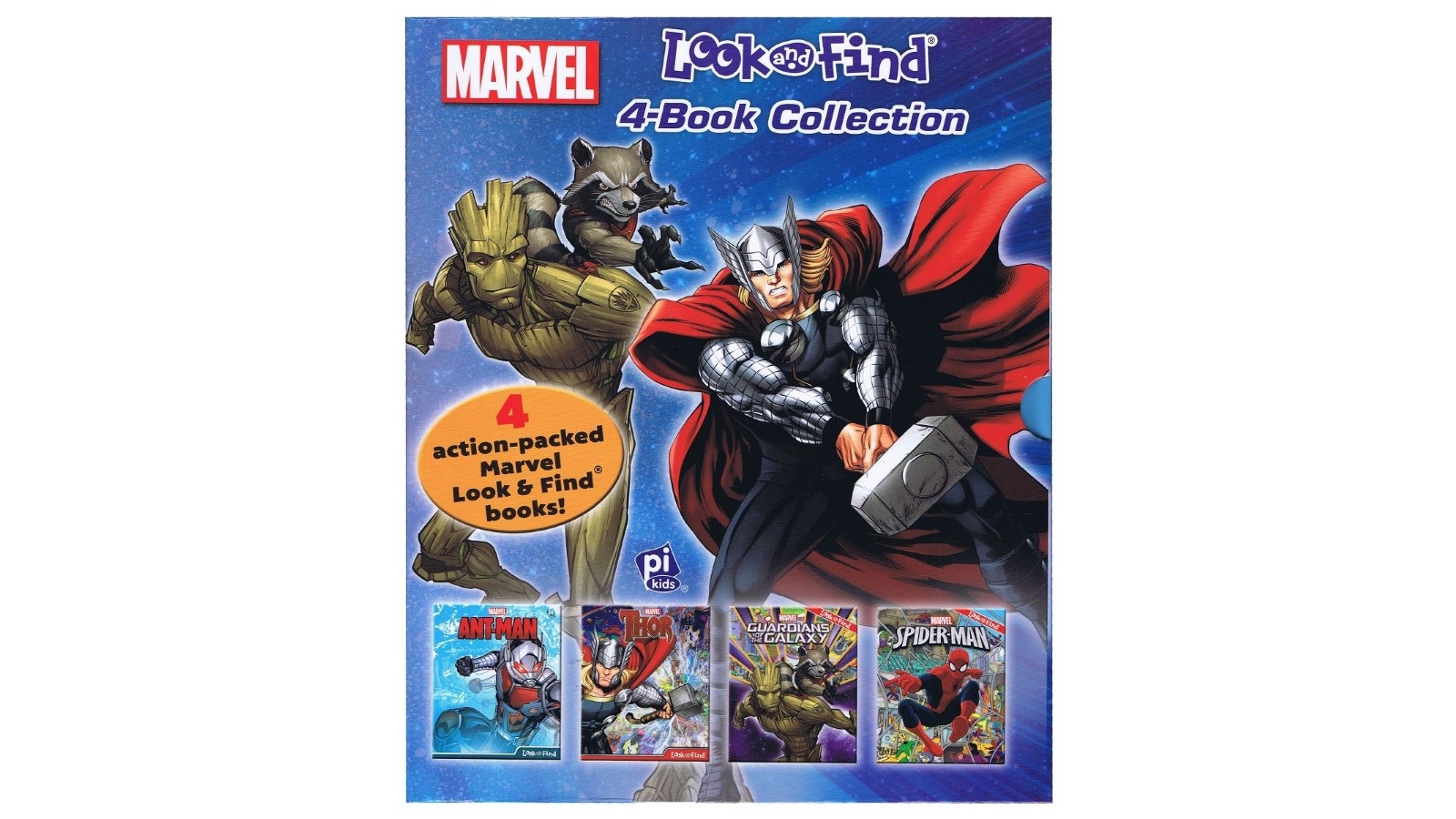 Marvel Look and Find 4 Book Collection | Harvey Norman