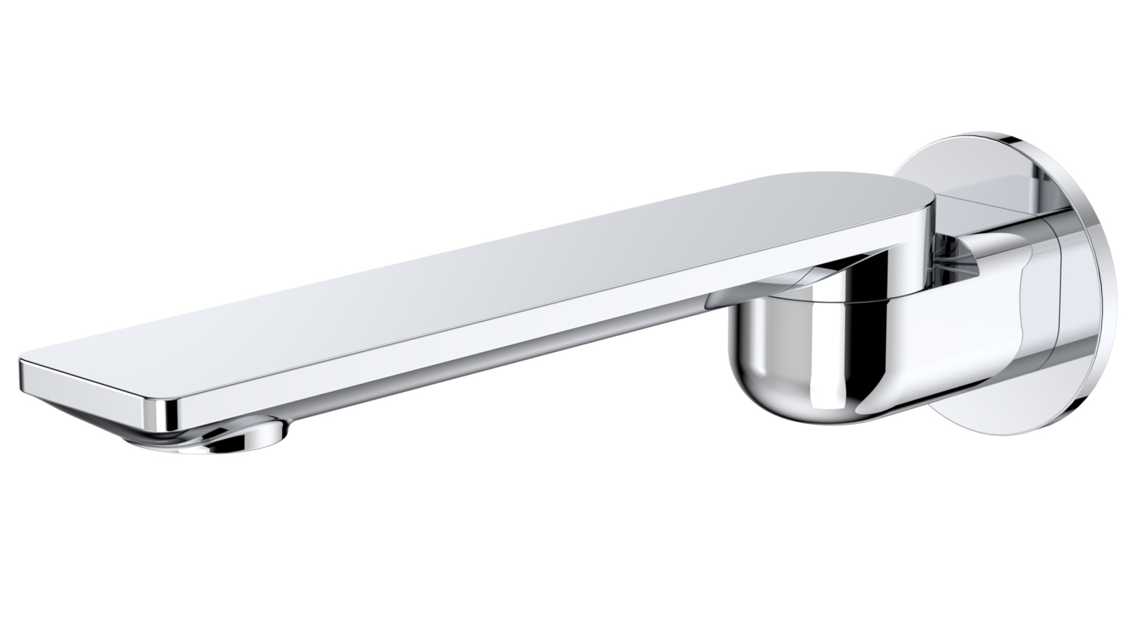 Caroma Urbane II 220mm Bath Swivel Outlet with Round Cover Plate ...