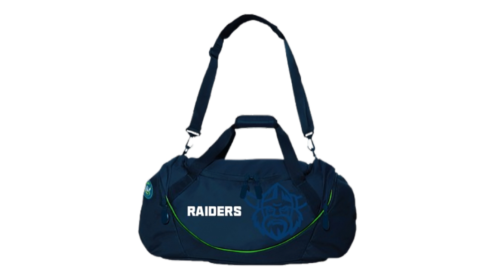 NRL Large Canberra Raiders Shadow Shoulder Strap Sport Bag | Harvey Norman