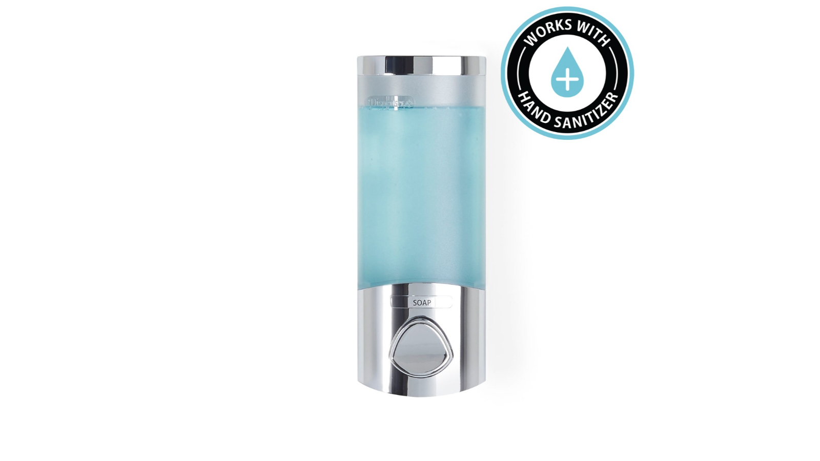 Better Living Euro Uno Soap and Sanitiser Dispenser - Chrome | Harvey ...
