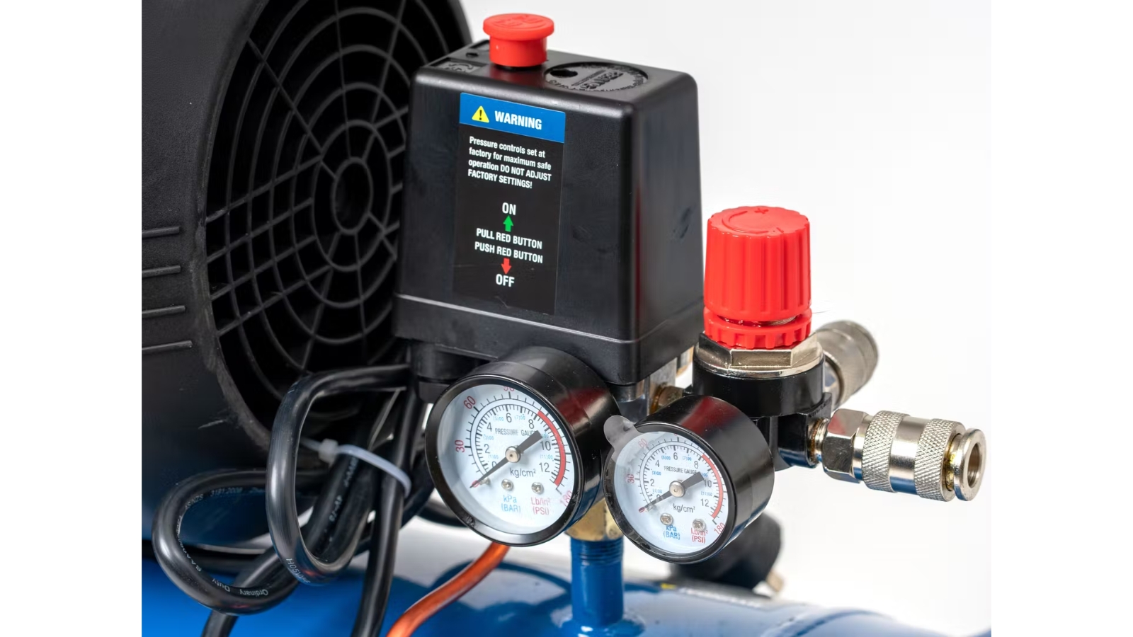 Hyundai 3HP Air Compressor with 50Litre Tank | Harvey Norman