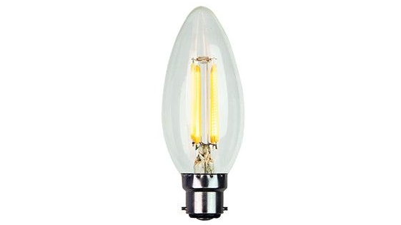 Allume 4 Watt C35 4000K B22 Filament LED | Harvey Norman