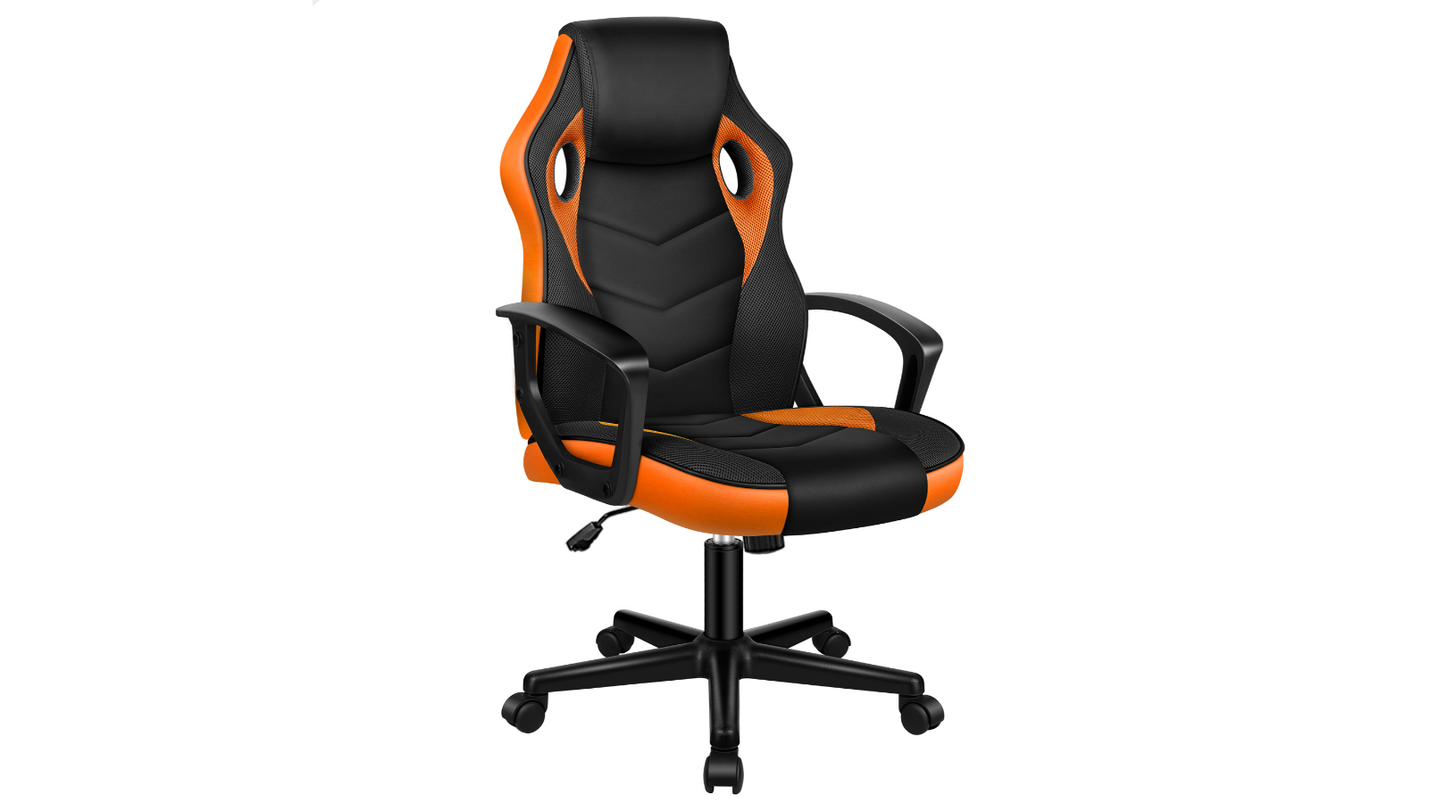 ALFORDSON Racing Gaming Chair - Orange | Harvey Norman