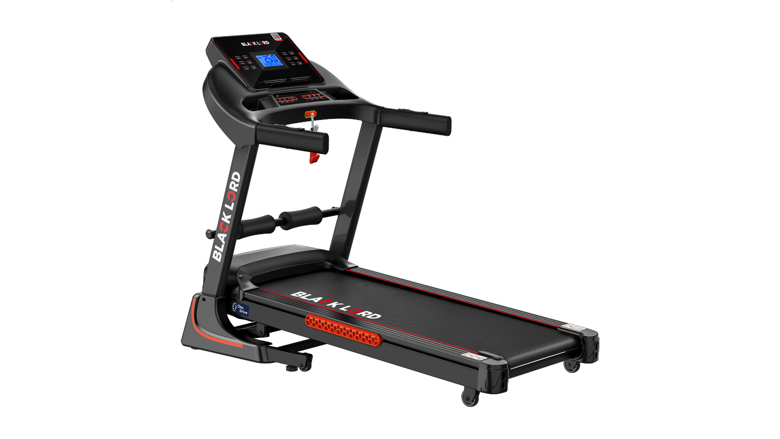 BLACK LORD Treadmill Electric Incline Running Machine Foldable - 48.5CM ...