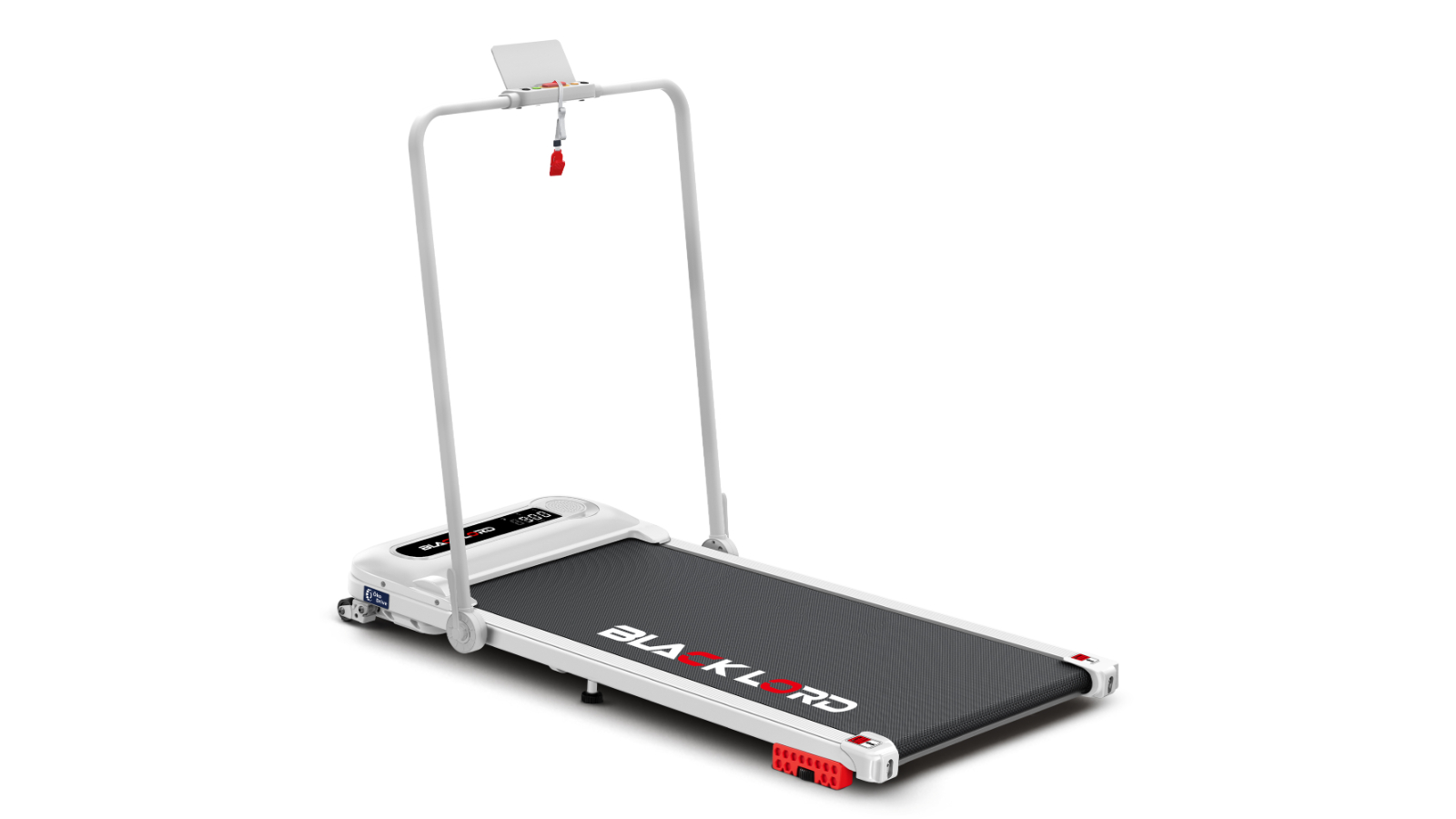 Black Lord Shock Absorbers Folding Incline Electric Walking Pad - White ...