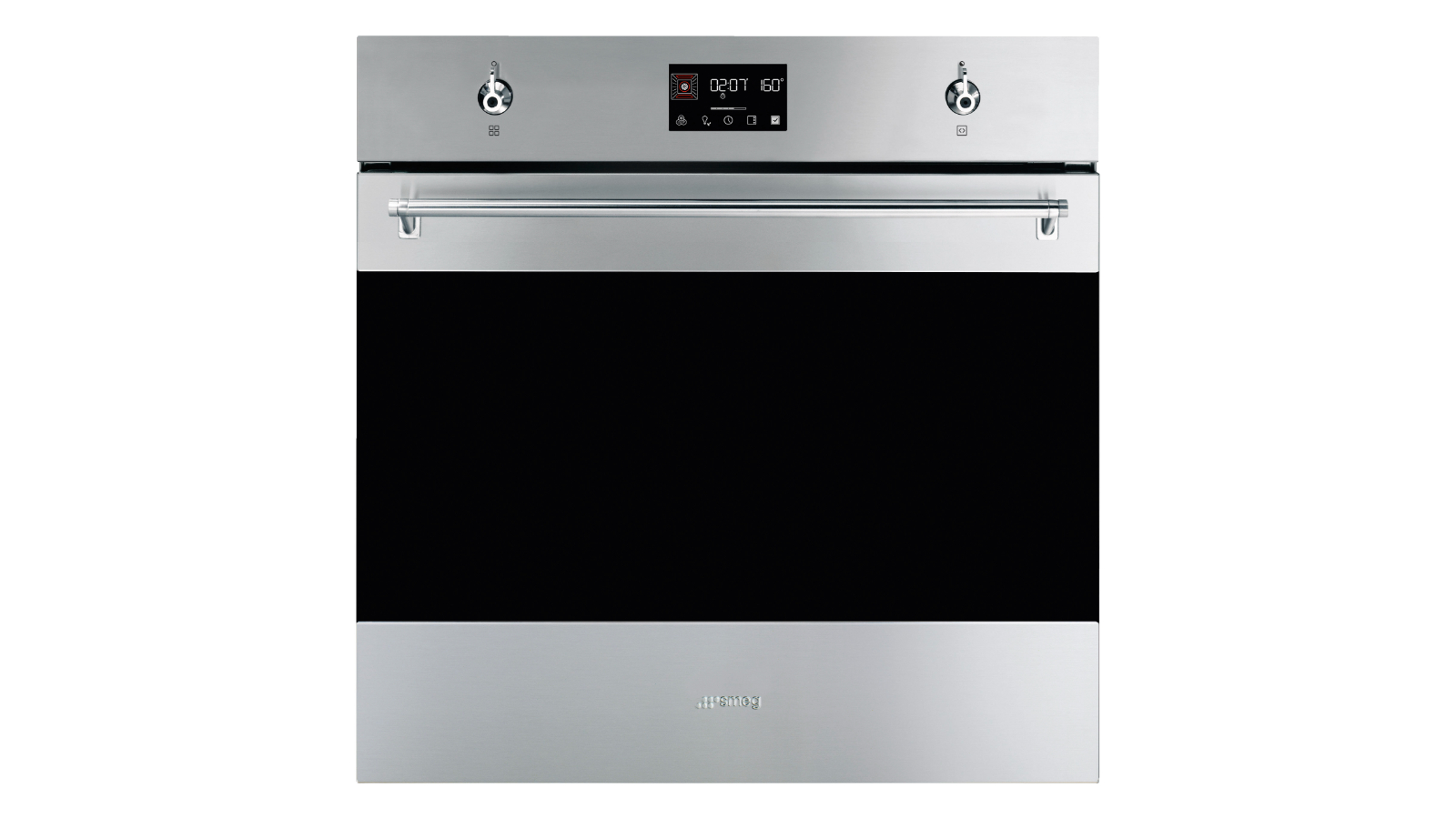 Smeg 60cm Galileo Pyro Oven with EVO Screen - Stainless Steel | Harvey ...