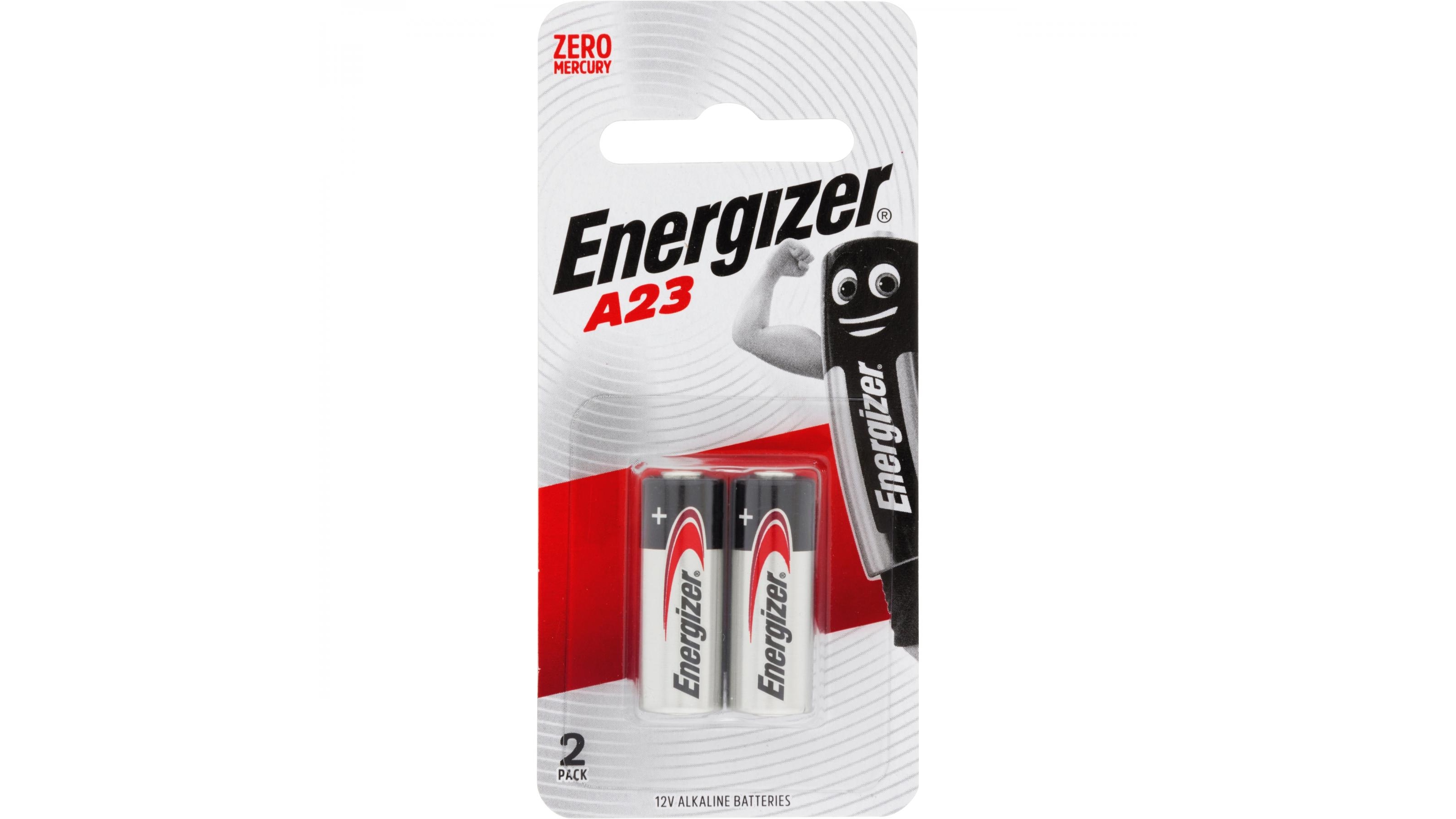 Energizer Miniature Alkaline A23 Battery - 2 Pack | Harvey Norman