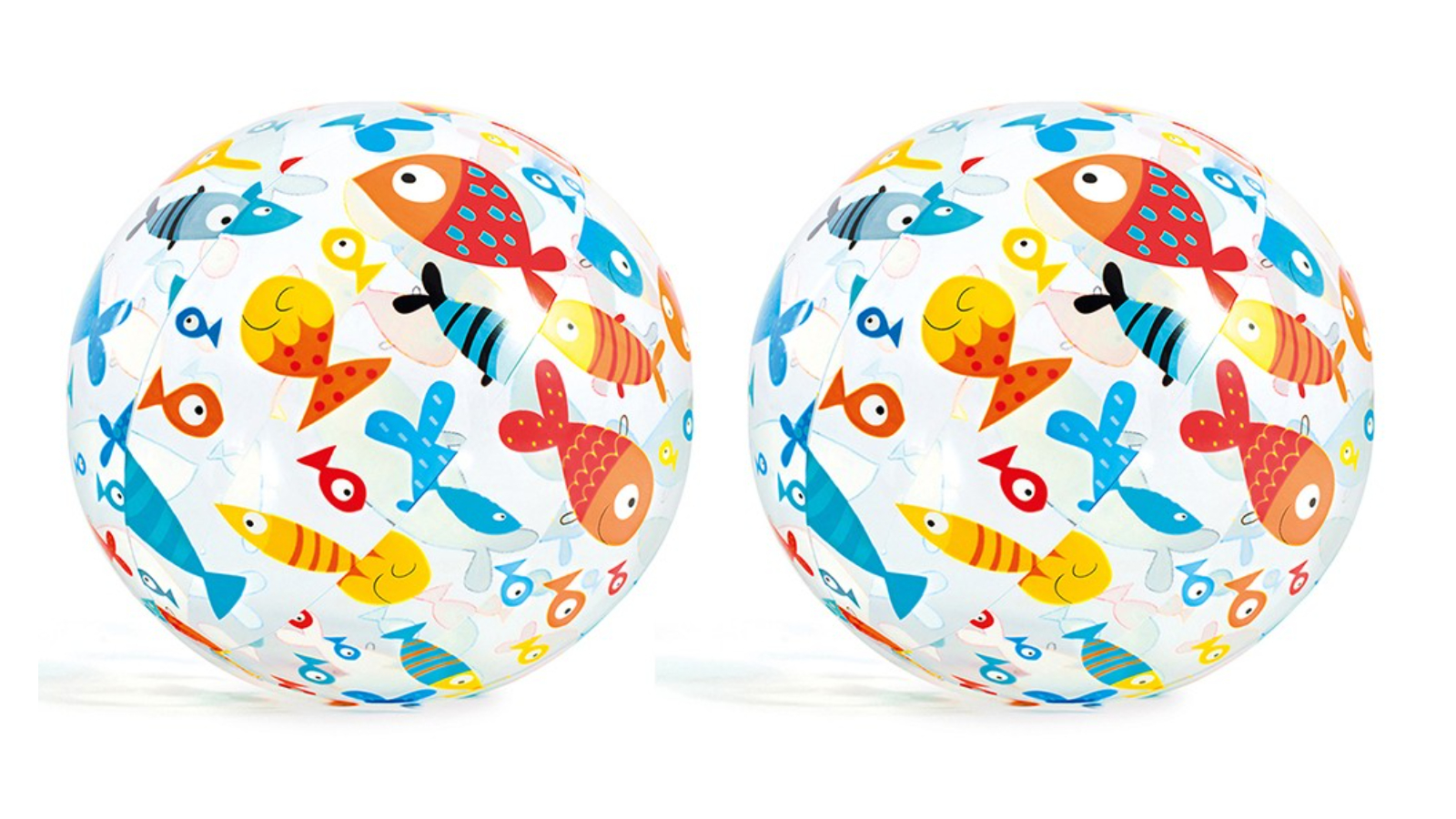 Intex 2 Piece Kids Assorted Lively Print Beach Ball Toy | Harvey Norman