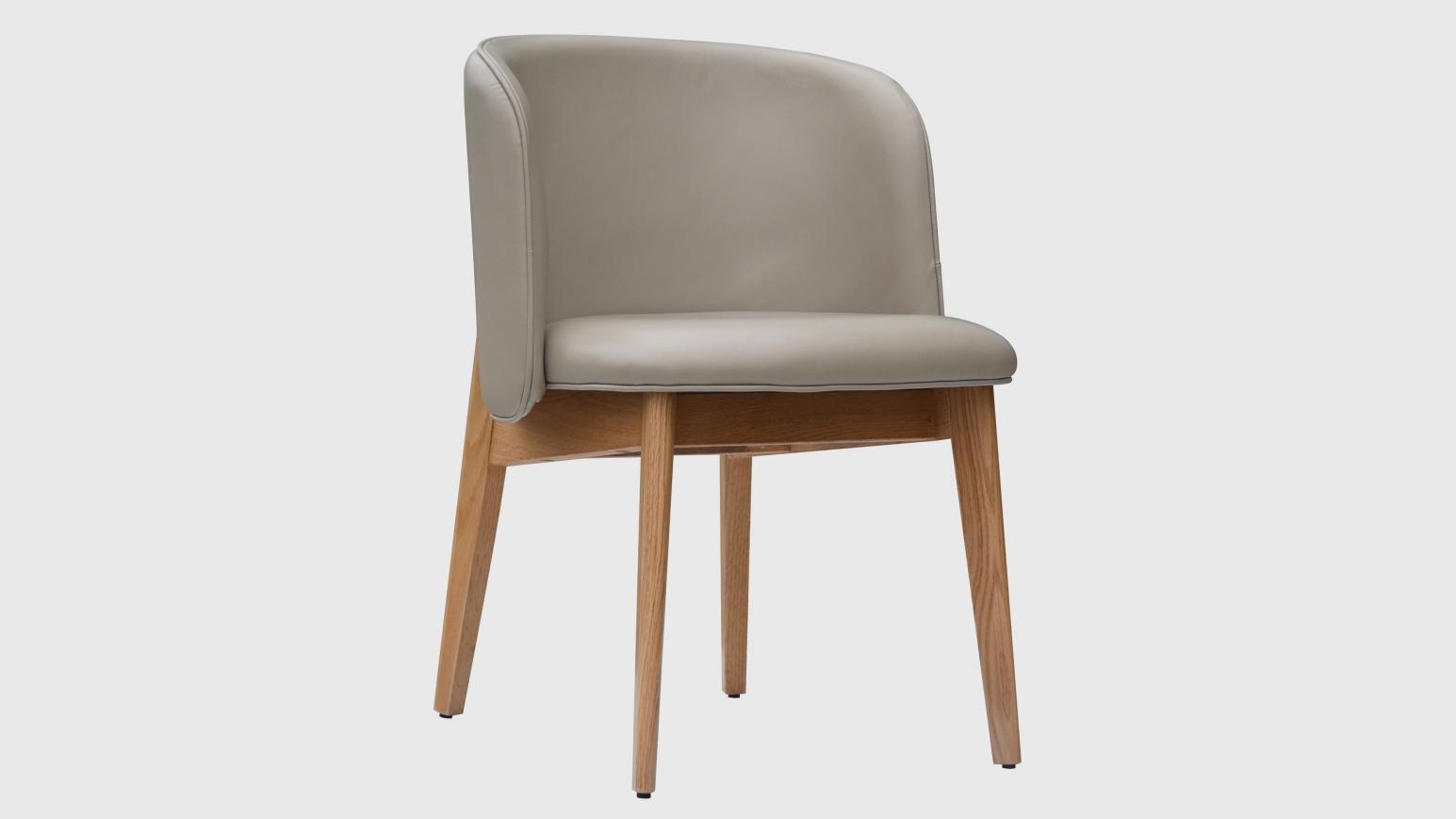Emile Leather Dining Chair | Harvey Norman