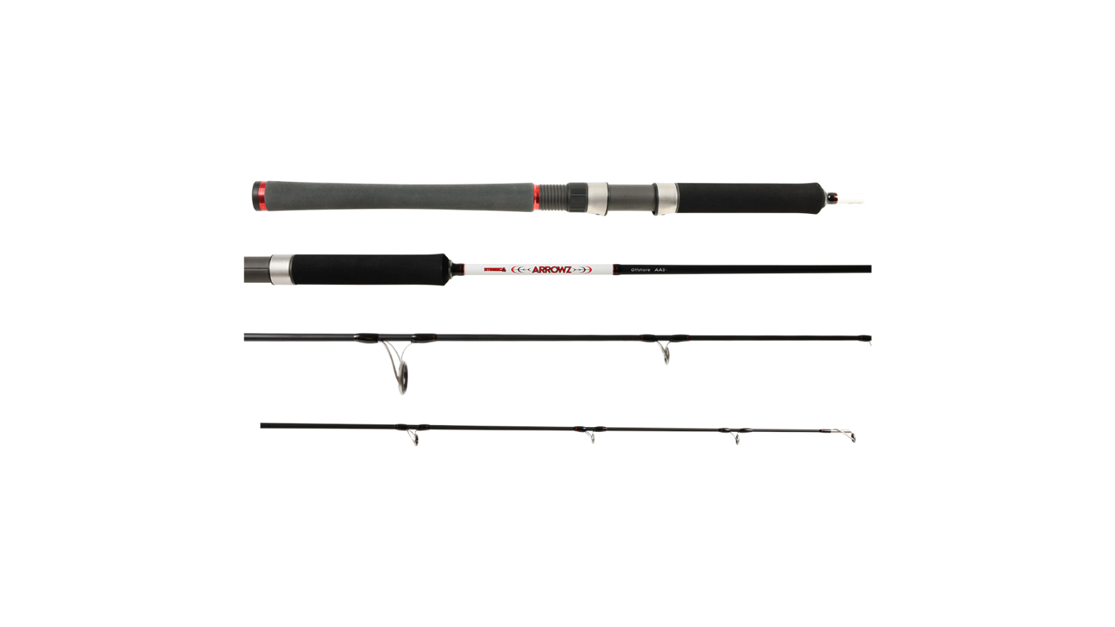 Arrowz Atomic Carbon 6ft Offshore Spin Fishing Rod - 40-60lbs | Harvey ...
