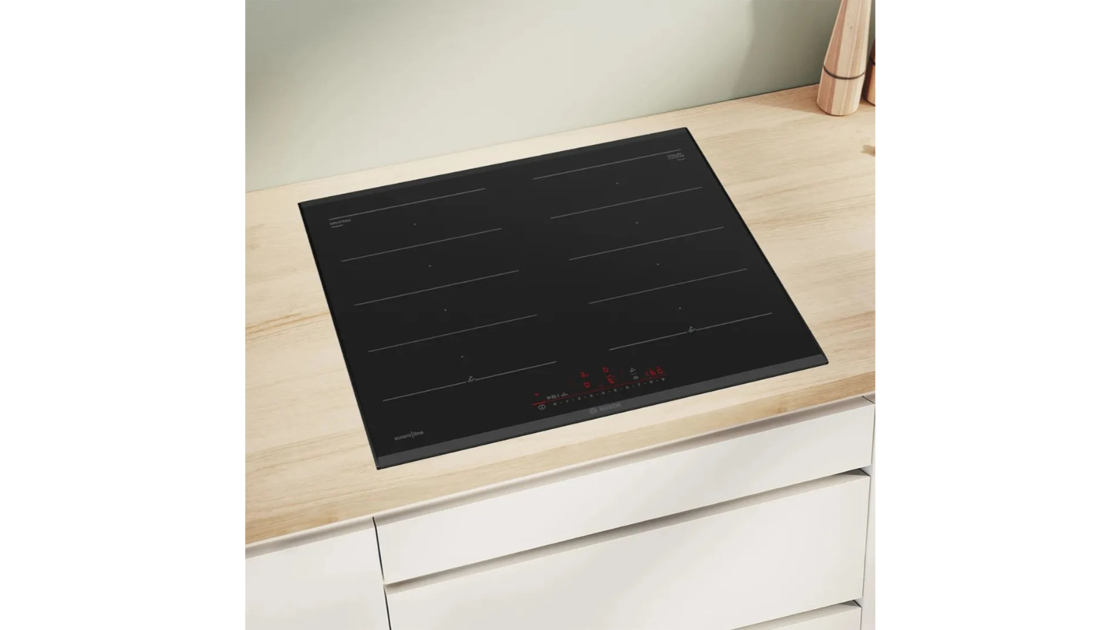 Bosch 600mm Series 6 Accentline Flex Induction Cooktop - Black | Harvey ...