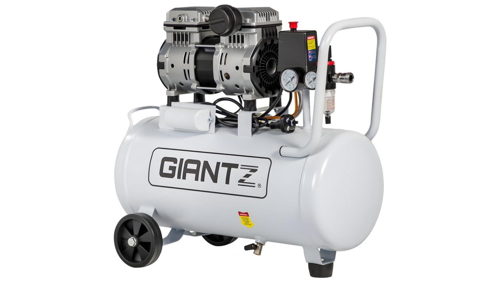Giantz 30 Litre Oil-Free 0.75HP Quiet Portable Air Compressor | Harvey ...