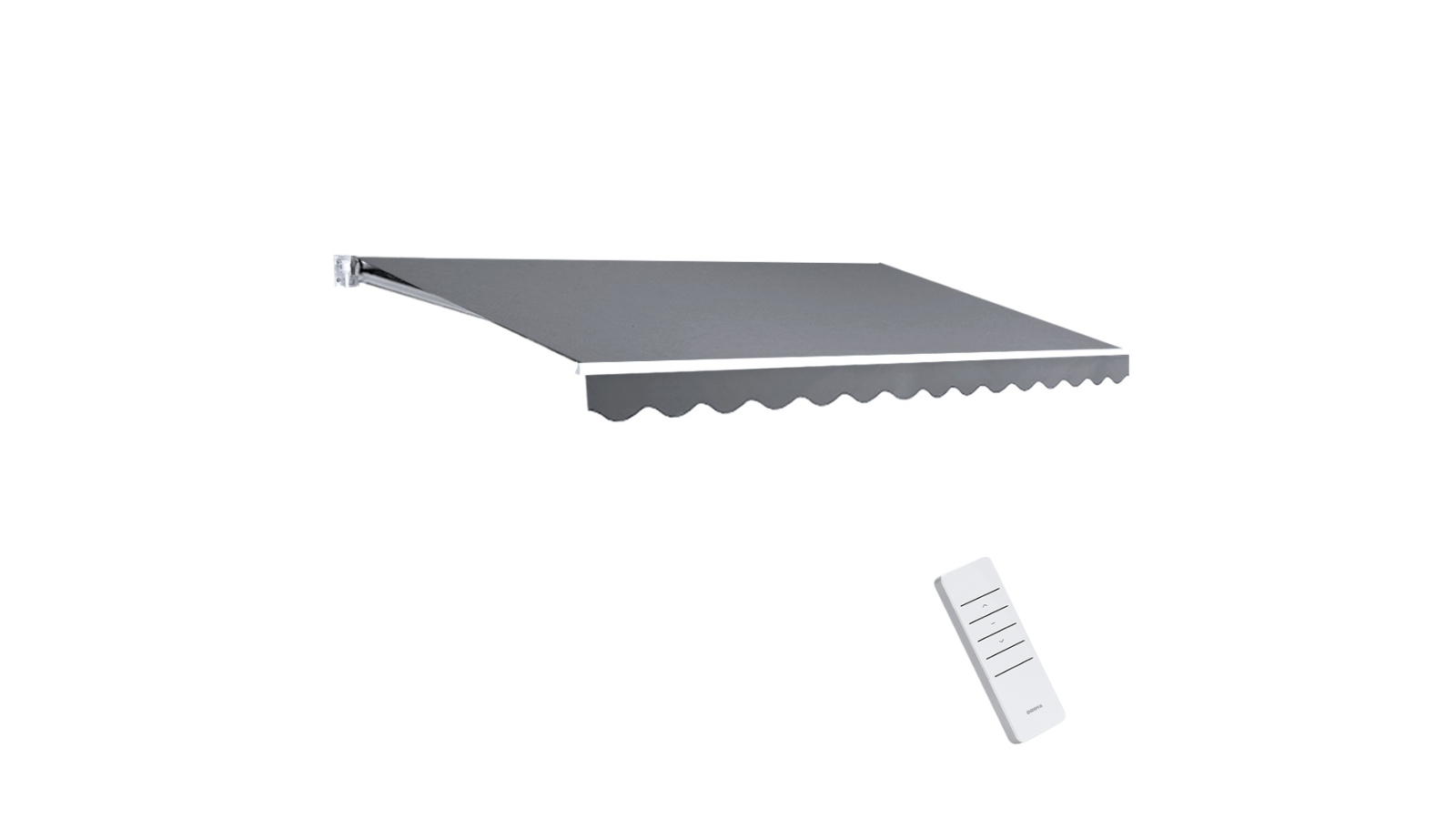 Instahut 4x2.5M Motorised Folding Arm Awning | Harvey Norman