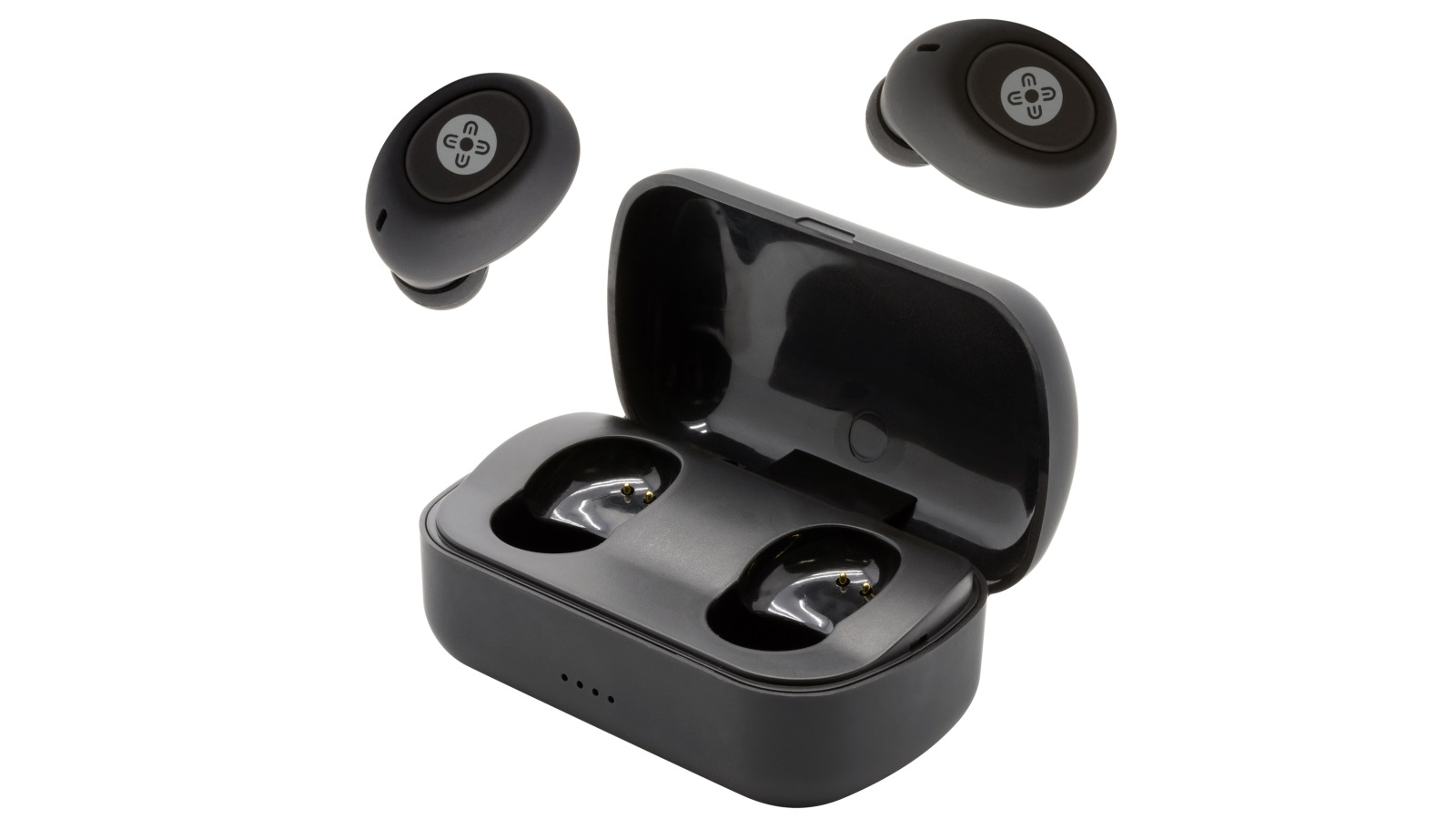Moki Pro MokiBuds True Wireless Earphones - Black | Harvey Norman