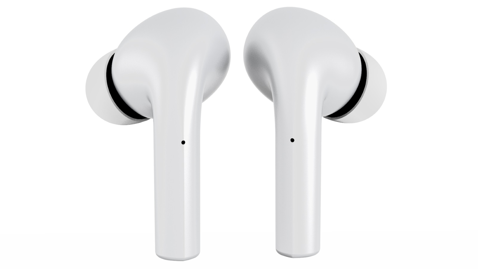 Moki Pods True Wireless Earbuds - White | Harvey Norman