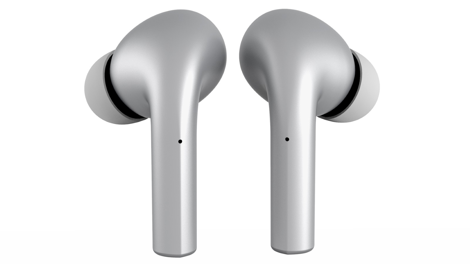 Moki Pods True Wireless Earbuds - Silver | Harvey Norman