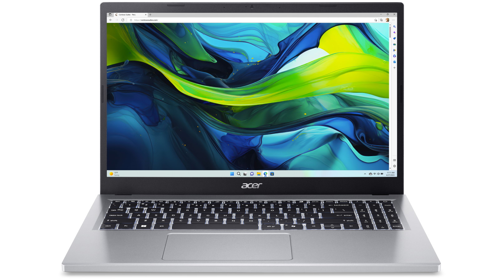 Acer Aspire Go 15.6-inch Quad Core N100/4GB/128GB Laptop | Harvey Norman