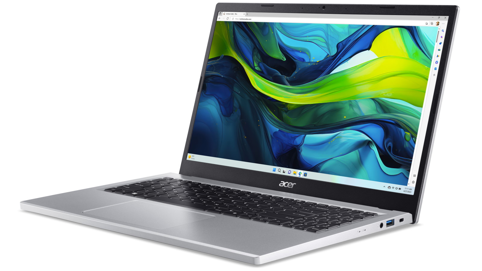 Acer Aspire Go 15.6-inch Quad Core N100/4GB/128GB Laptop | Harvey Norman