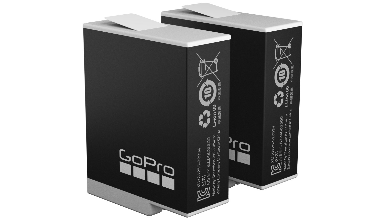 GoPro Enduro Reachargeable Battery 2 Pack for HERO11/HERO10 Black/HERO9 Black | Harvey Norman