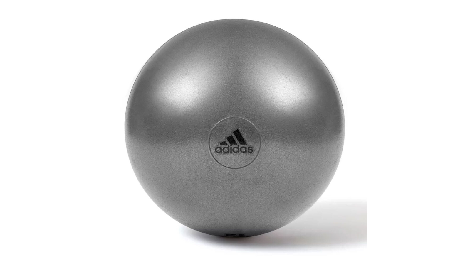 Adidas 65cm Gym Ball with Pump - Grey | Harvey Norman