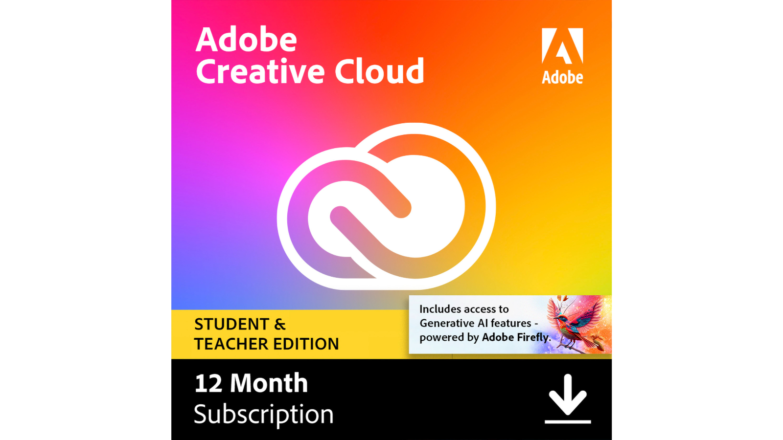Adobe Creative Cloud Individual Education Edition | Harvey Norman