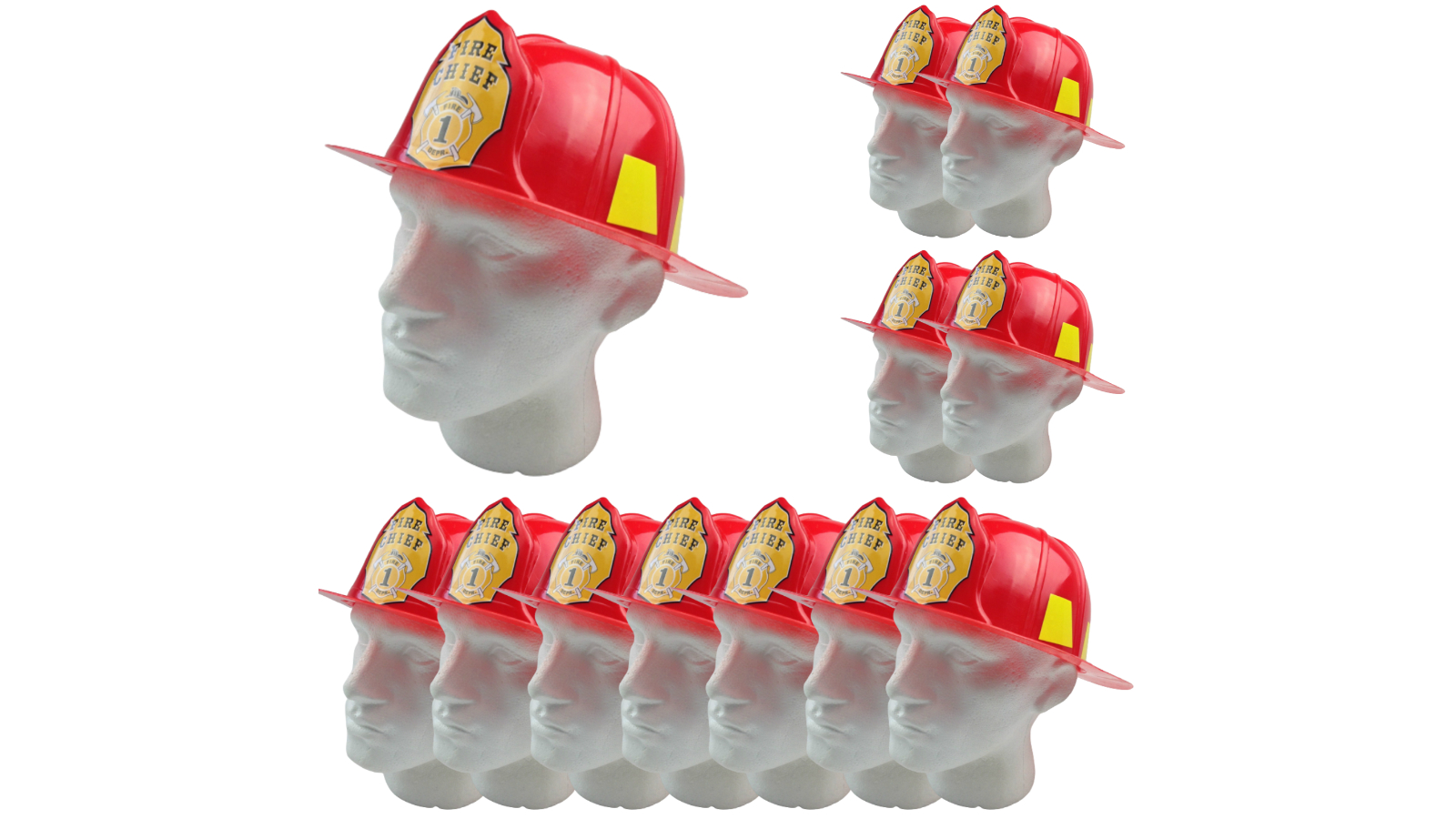 BR Costumes 12 Piece Fireman Hat | Harvey Norman
