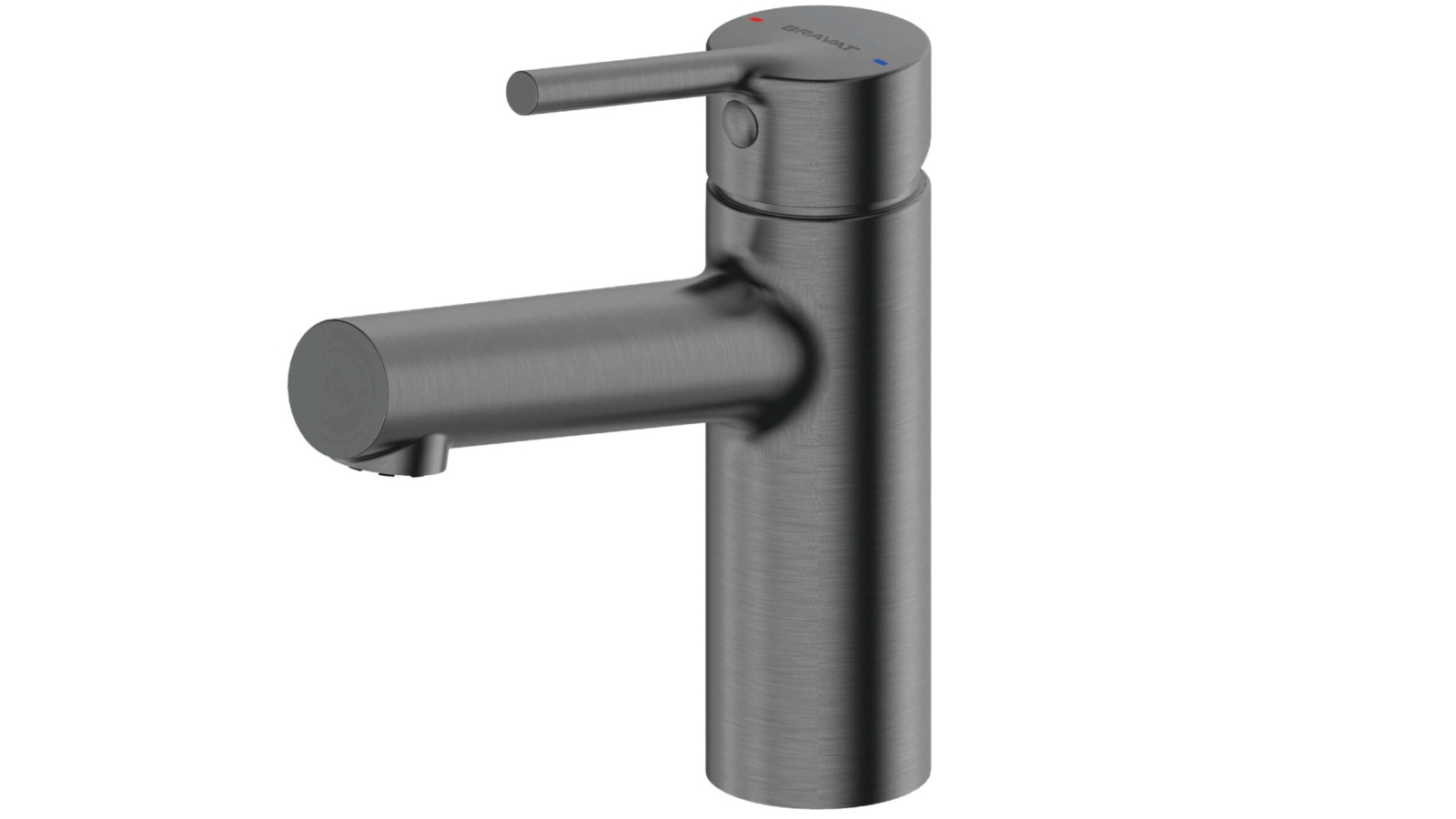 Bravat Affability Basin Mixer - Gunmetal | Harvey Norman