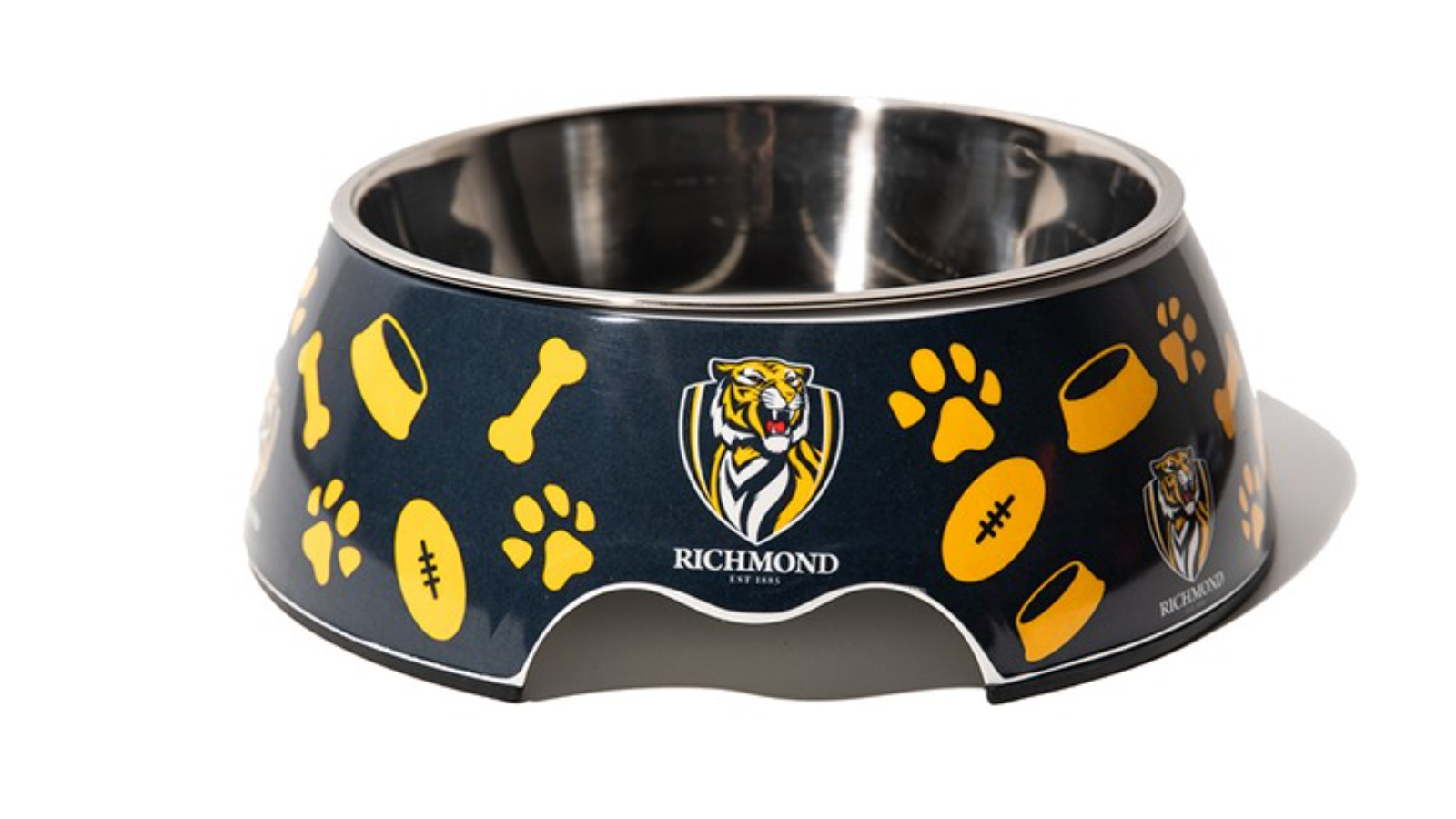 AFL Richmond Food/Drink Dog Bowl | Harvey Norman