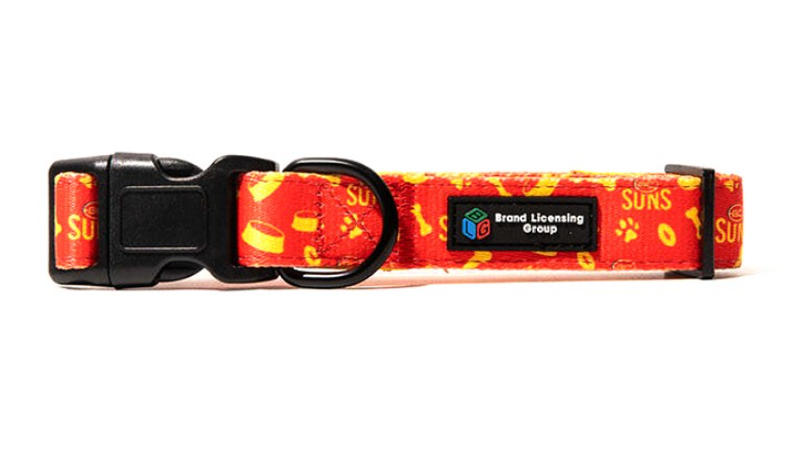 AFL Gold Coast Suns Dog Collar - Small | Harvey Norman