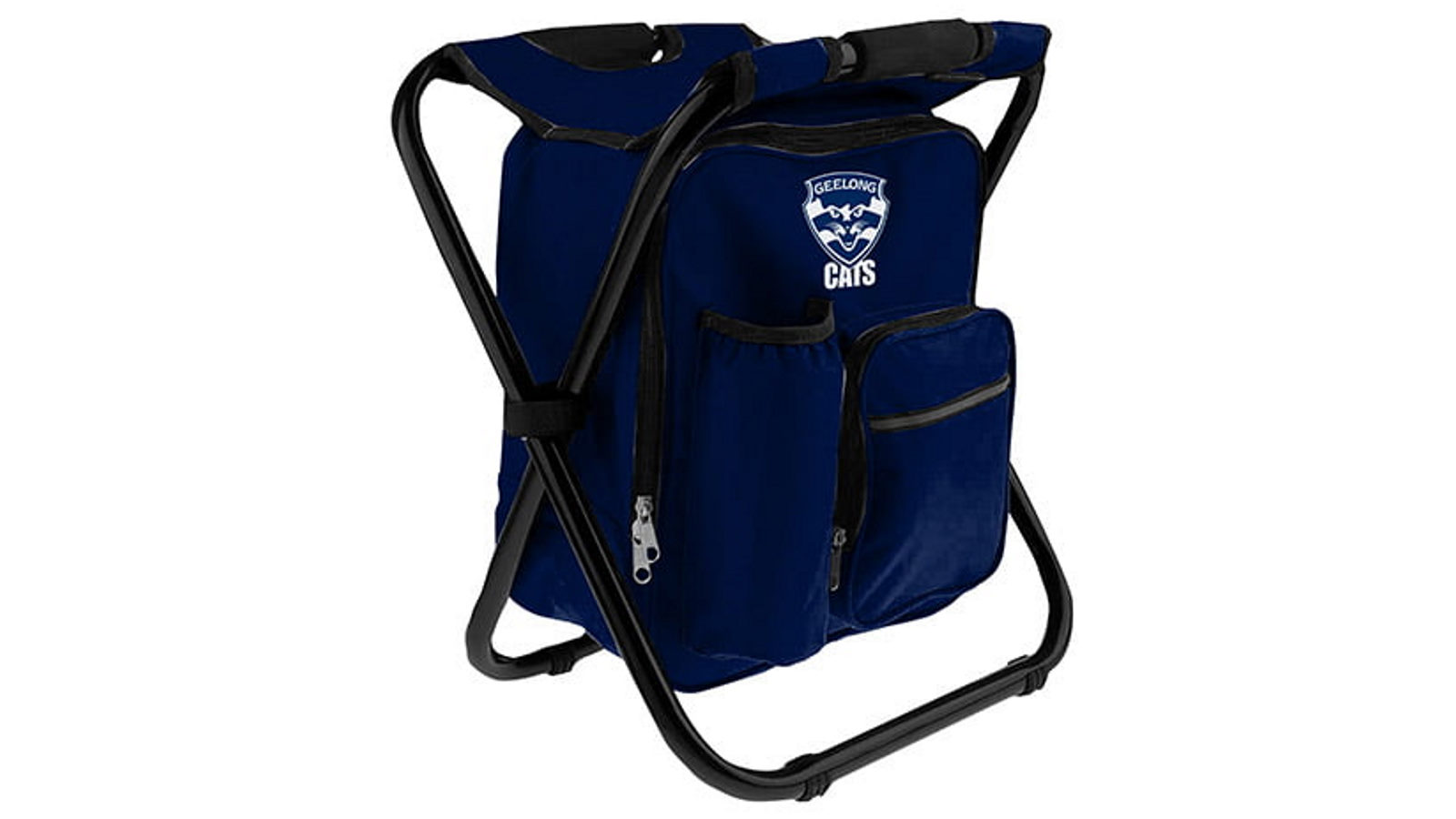 AFL Geelong Cats Cooler Bag Foldable and Camping Stool Seat | Harvey Norman