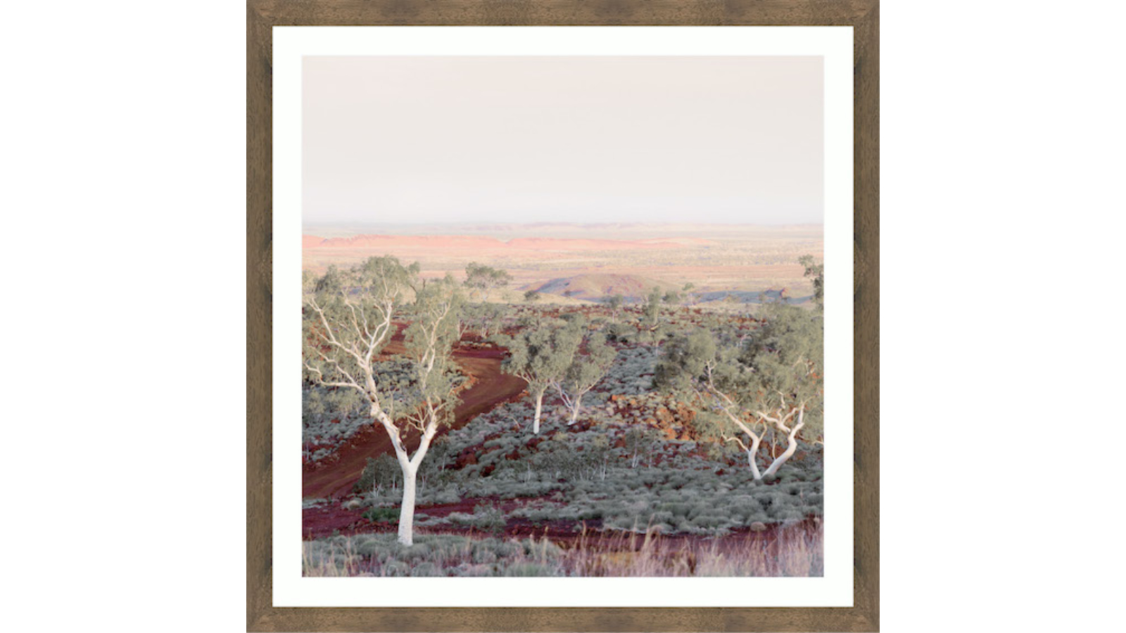 Pilbara Skies II Brown Framed Wall Art - Large | Harvey Norman