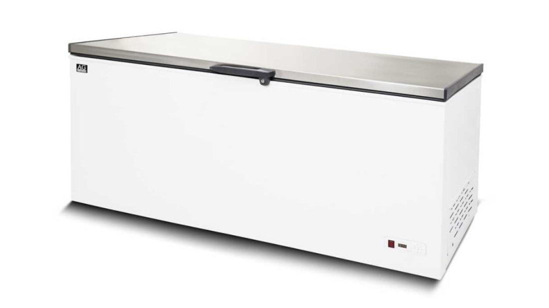 AG Equipment Stainless Lid Chest Freezer - 550 Litre | Harvey Norman