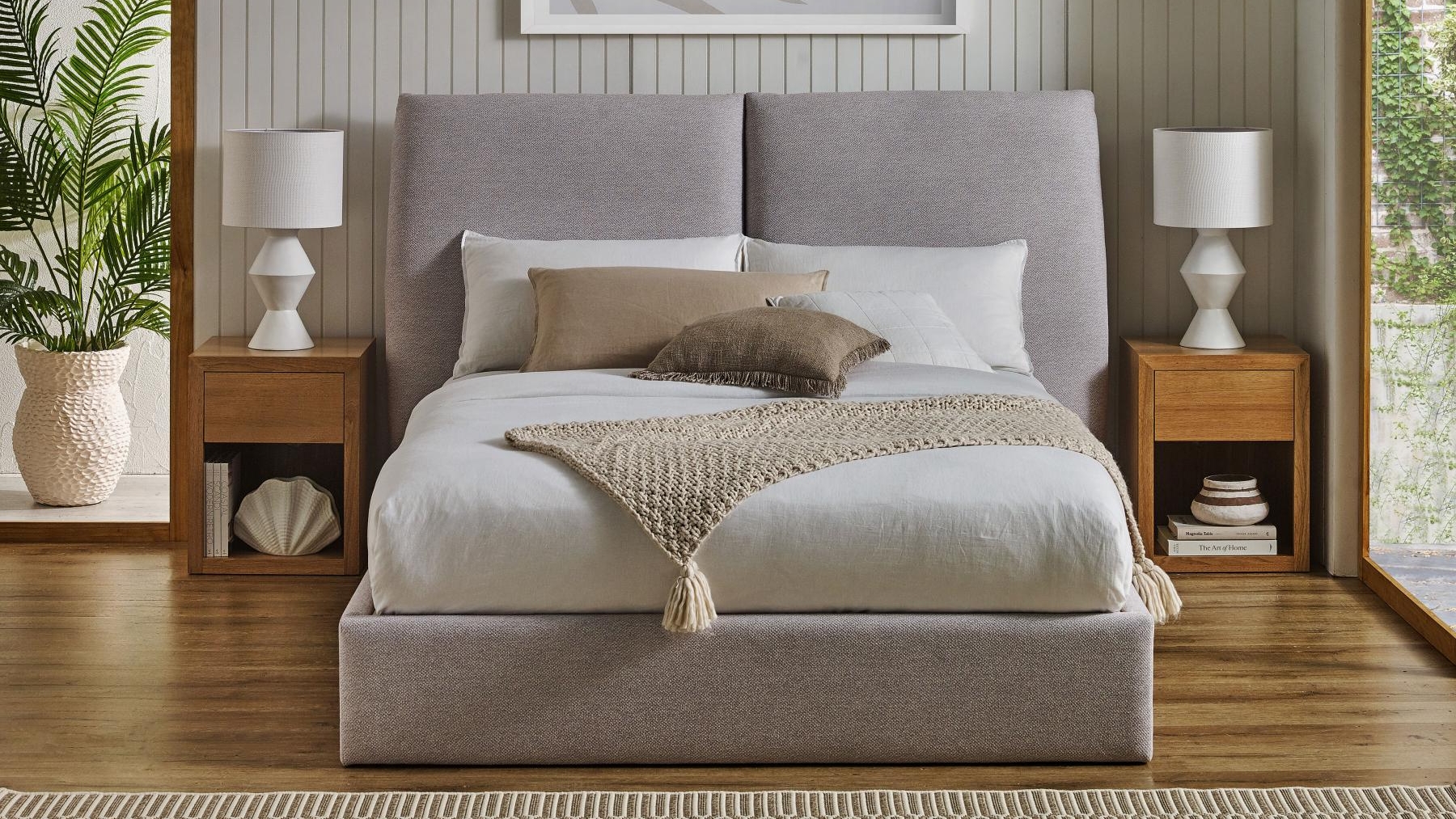 Bronte Bed - Queen | Harvey Norman