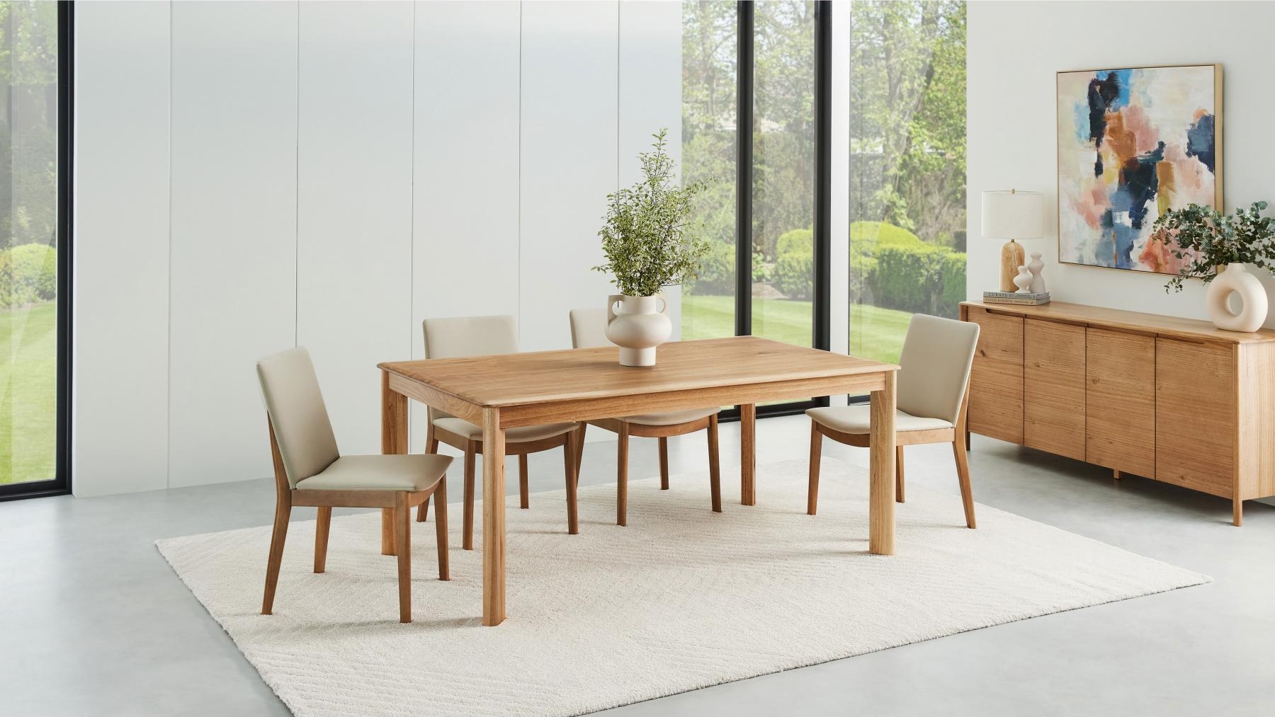Luella Rectangular Dining Table | Harvey Norman