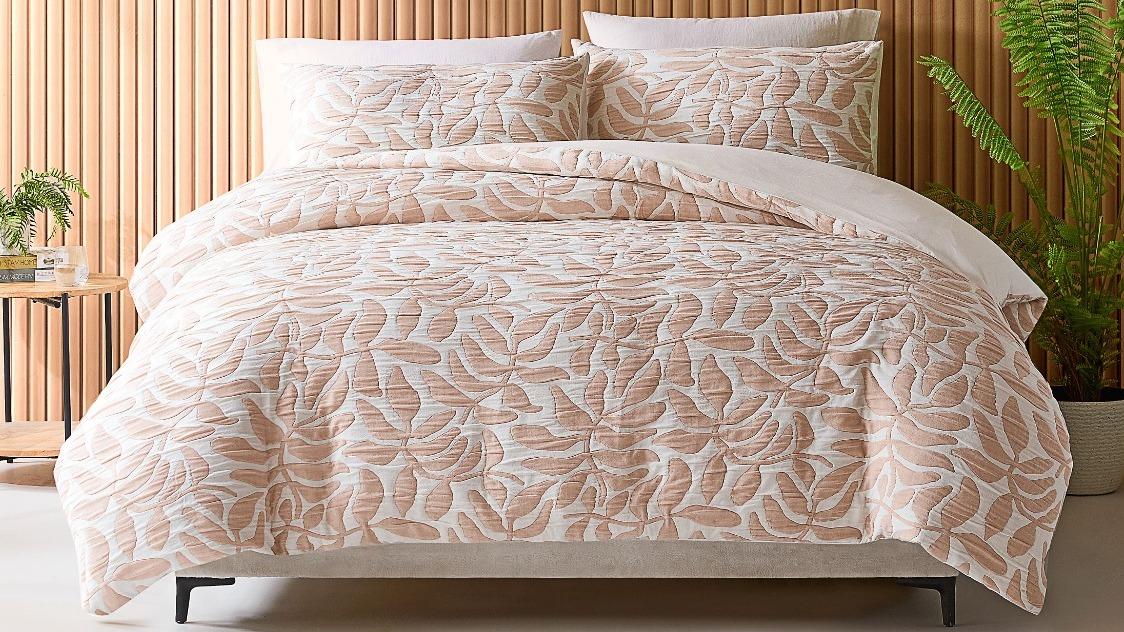 L'Avenue Clement Clay Quilt Cover Set | Harvey Norman