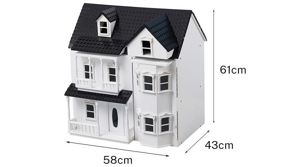 White dolls house store