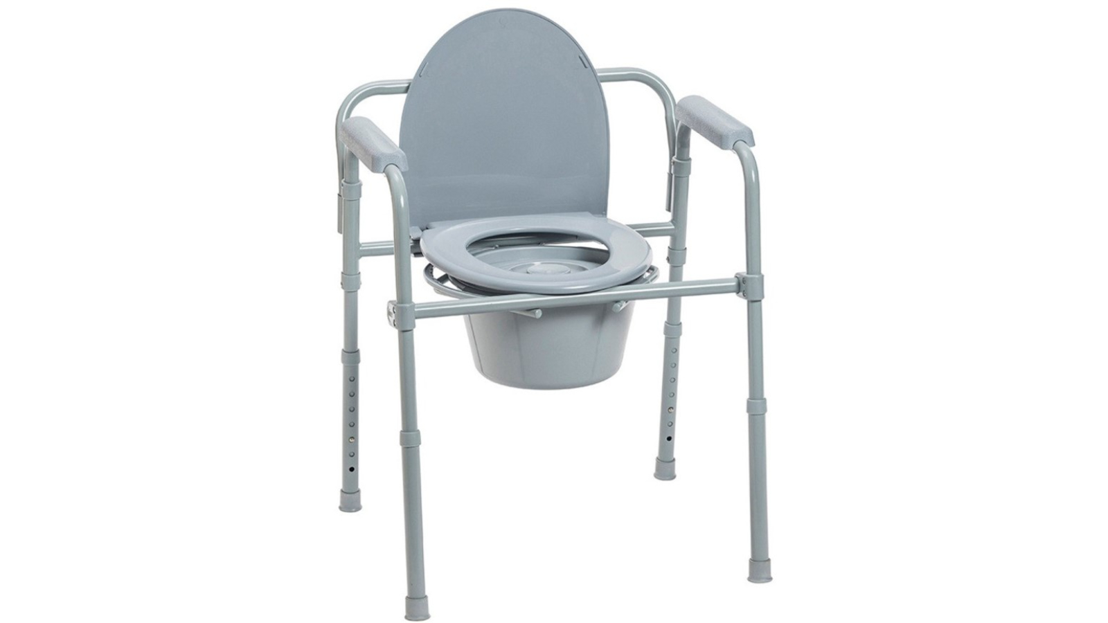 Aluts Safety Frame Height Multifunction 3-in-1 Bedside Commode Raised ...