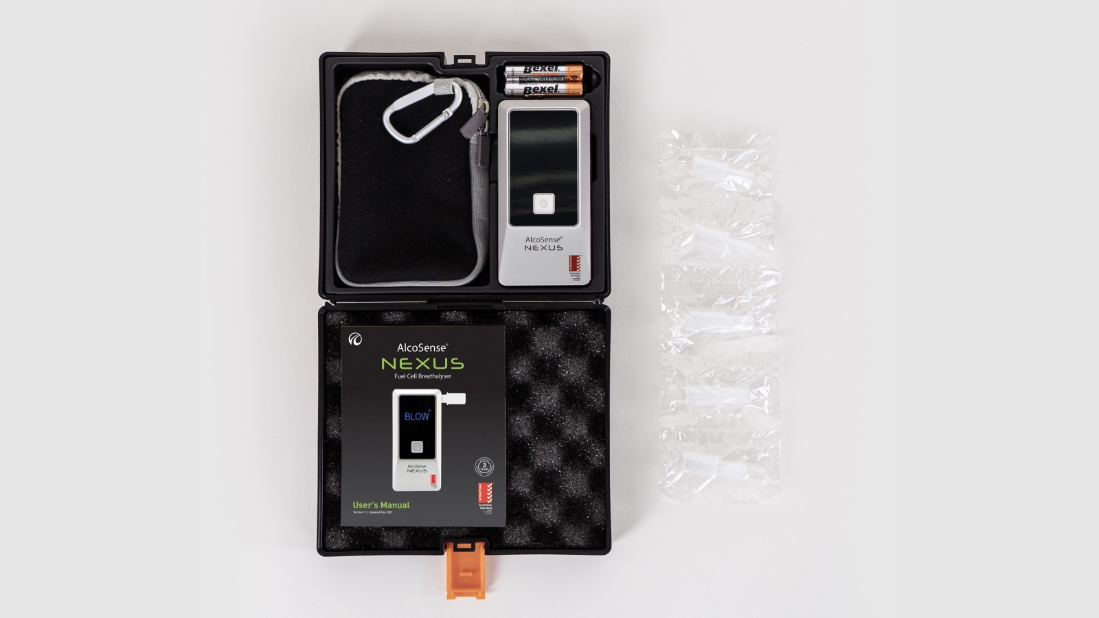 AlcoSense Nexus Personal Breathalyser with Mobile App | Harvey Norman