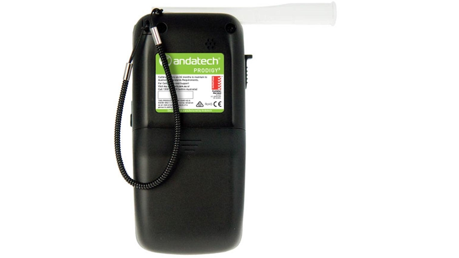 Andatech Prodigy S Handheld Breathalyser with Print Pack | Harvey Norman
