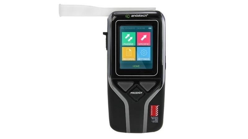 Andatech Prodigy S Handheld Breathalyser with Print Pack | Harvey Norman