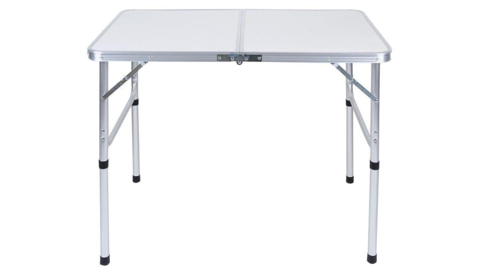 Bargene White Aluminium Folding Table - 90 x 60 cm | Harvey Norman