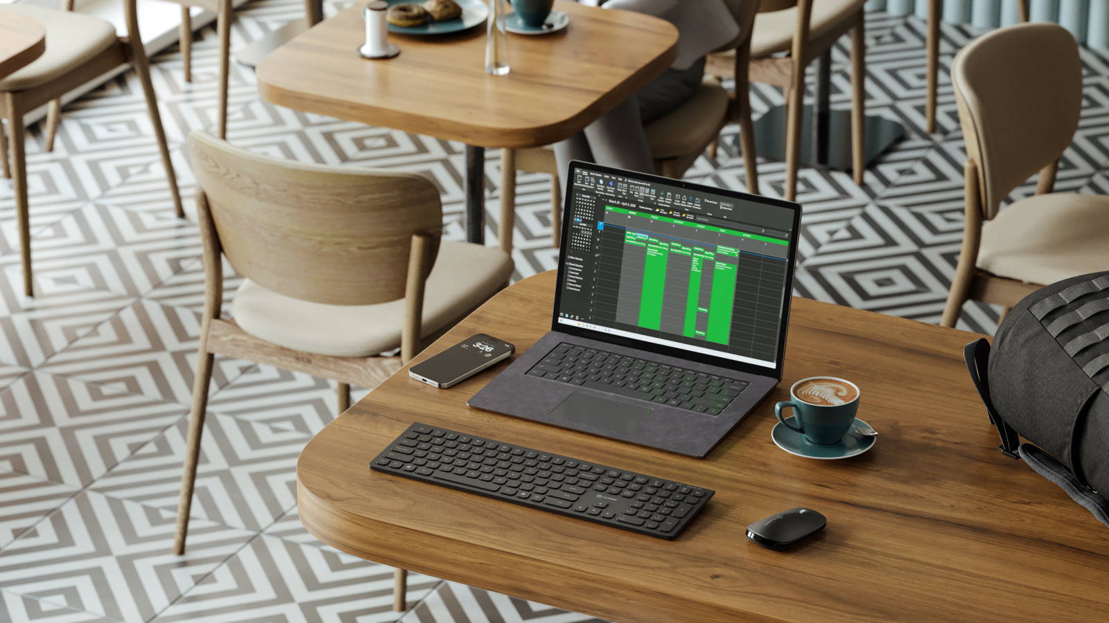 Alogic Echelon USB-C Rechargeable Wireless Mouse - Black | Harvey Norman