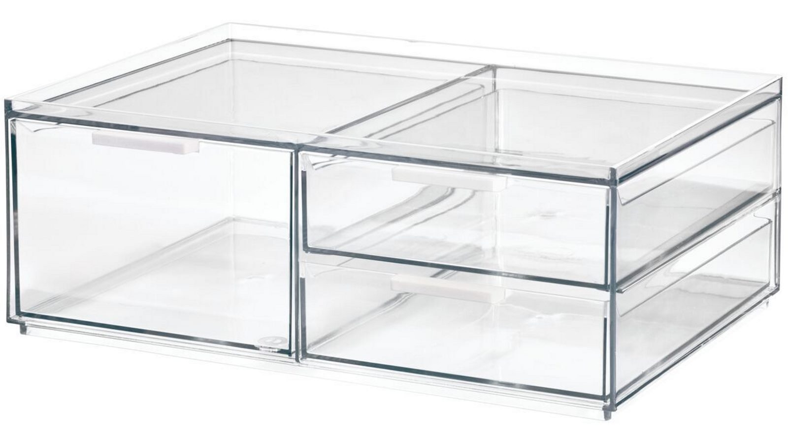 iDesign 3 Wide Drawer Cosmetic Organizer - 20.3x30.5cm | Harvey Norman