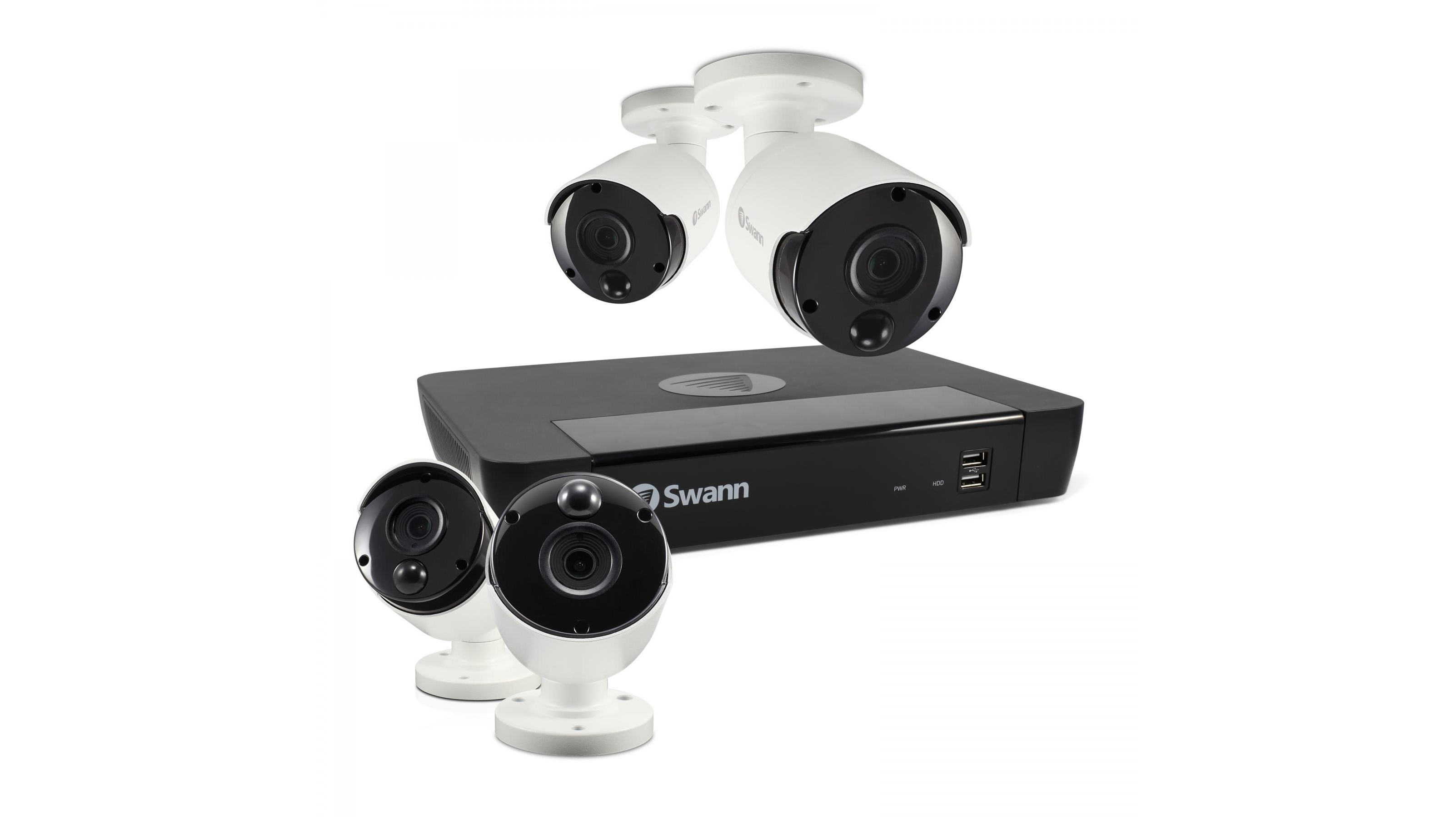 Swann NVR8-8580 8 Channel 4K NVR Security System with 4 Camera | Harvey ...