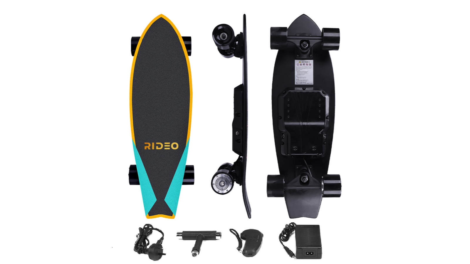 Rideo Mini Version Electric Remote Control Skateboard | Harvey Norman