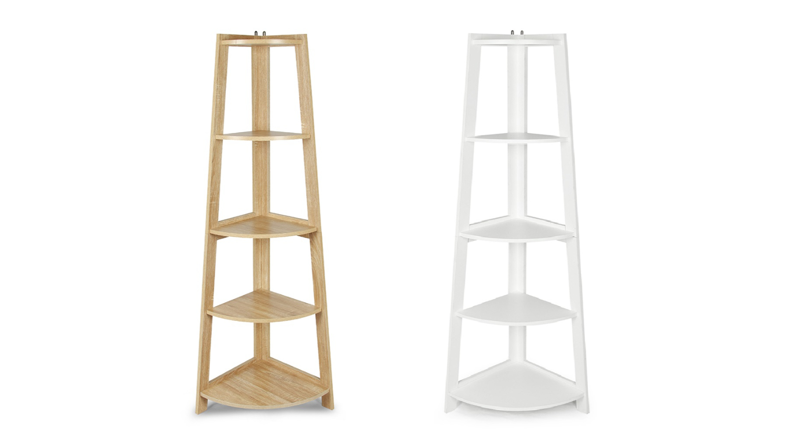 HelloFurniture Hawaii 5-Tier Diplay Ladder Shelf Rack | Harvey Norman