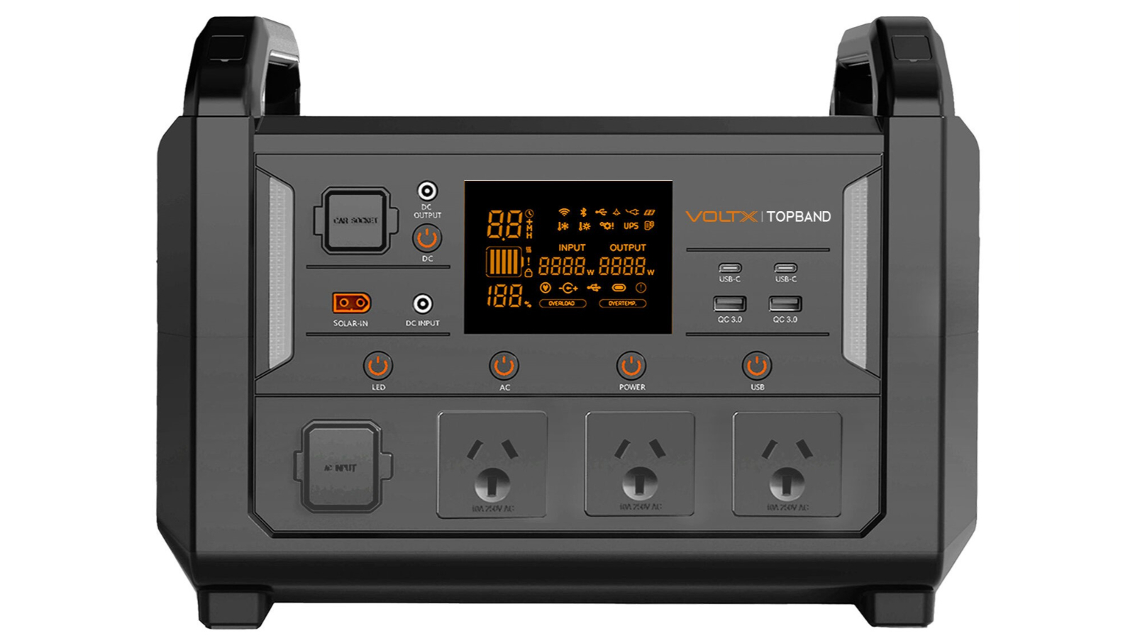 VoltX V1200 Topband Portable Power Station | Harvey Norman